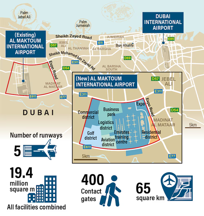 Al Maktoum International Airport Expansion Shapes Dubai South Real Estate